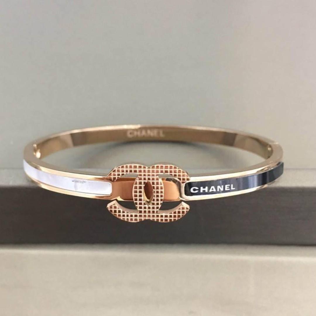 CHANEL BANGLE, Women's Fashion, Jewelry & Organizers, Bracelets on ...