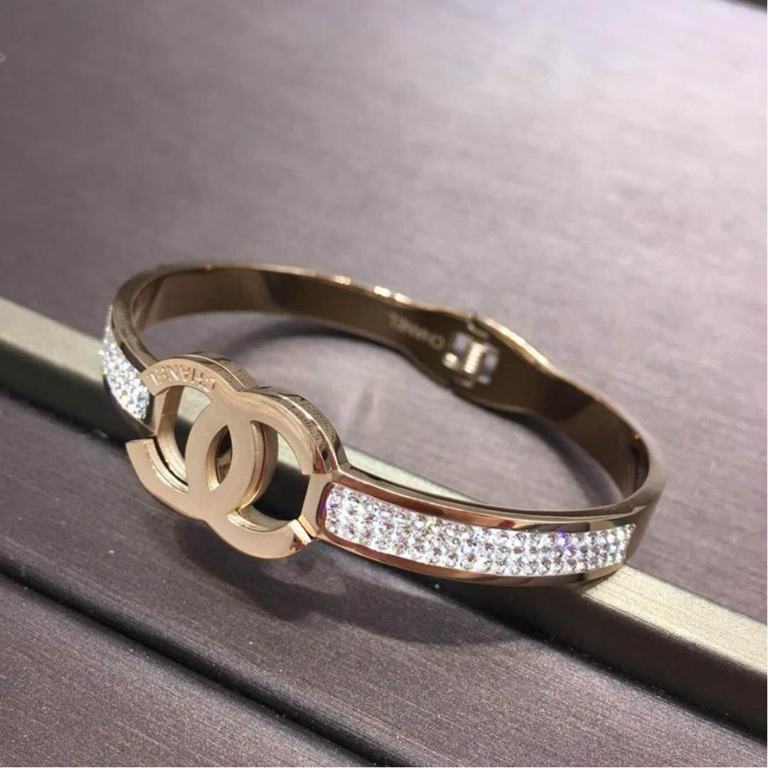 CHANEL BANGLE, Women's Fashion, Jewelry & Organizers, Bracelets on ...