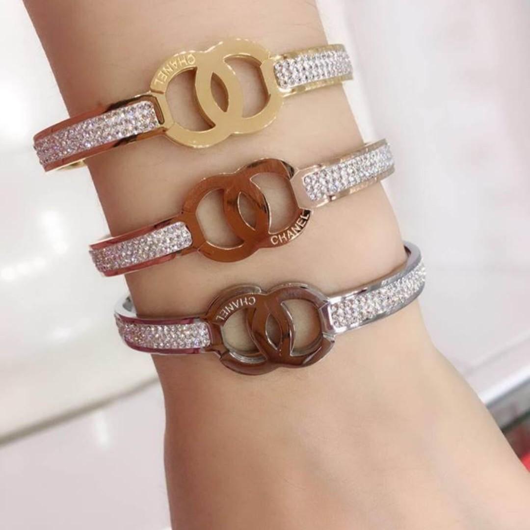 CHANEL BANGLE, Women's Fashion, Jewelry & Organizers, Bracelets on ...