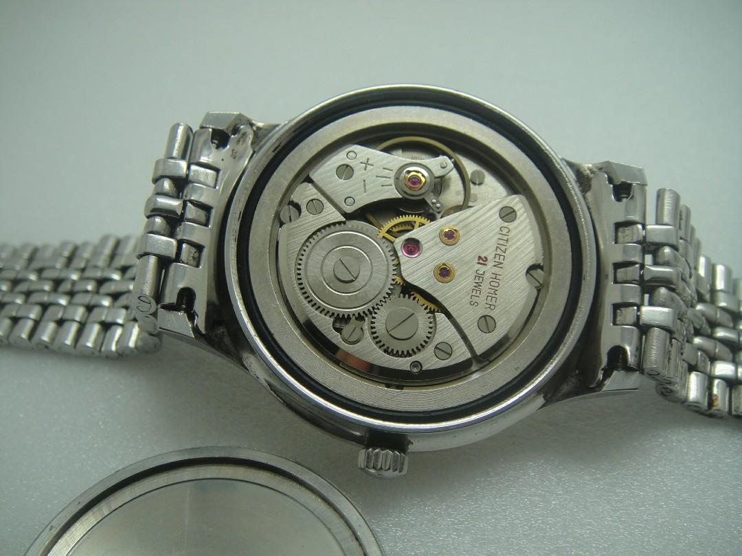 CITIZEN 555 WATERPROOF 21 JEWELS HAND WINDING WATCH, Luxury, Watches on ...