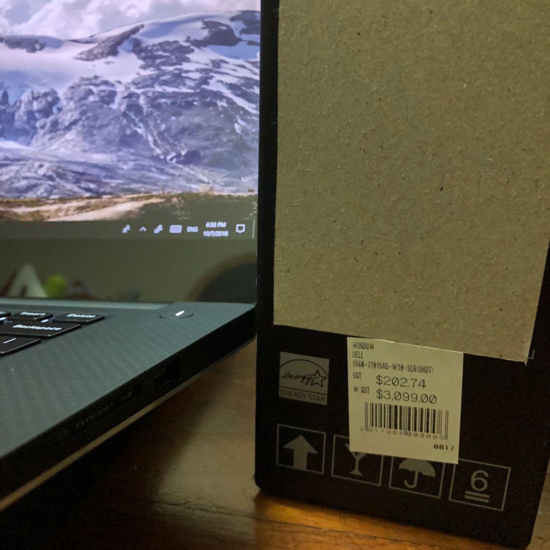 Dell XPS 15 4K infinity display i7 7th Gen Cheapest in Carousell for ...