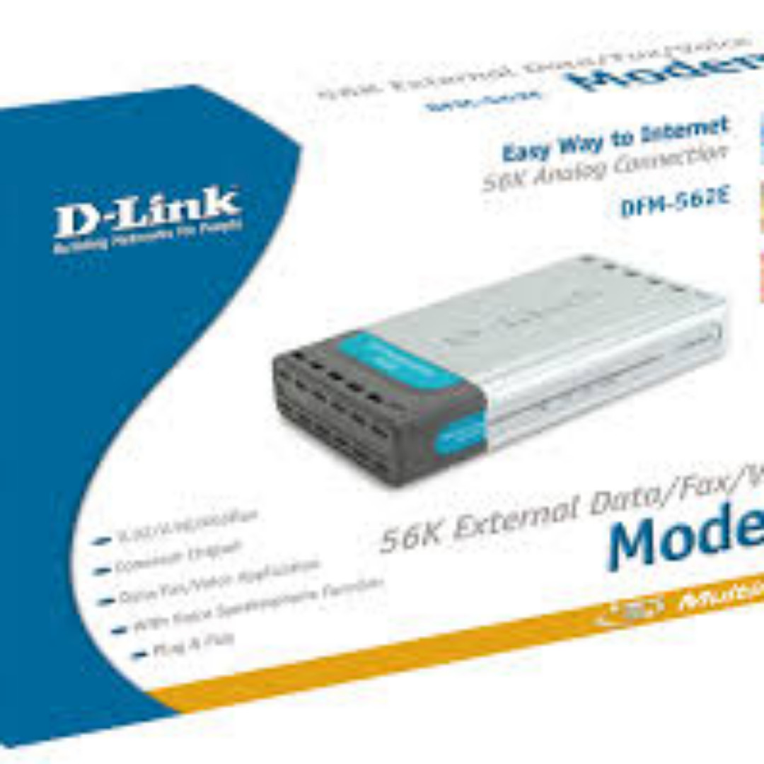 D-Link DFM-562E External Modem, Computers & Tech, Parts & Accessories ...