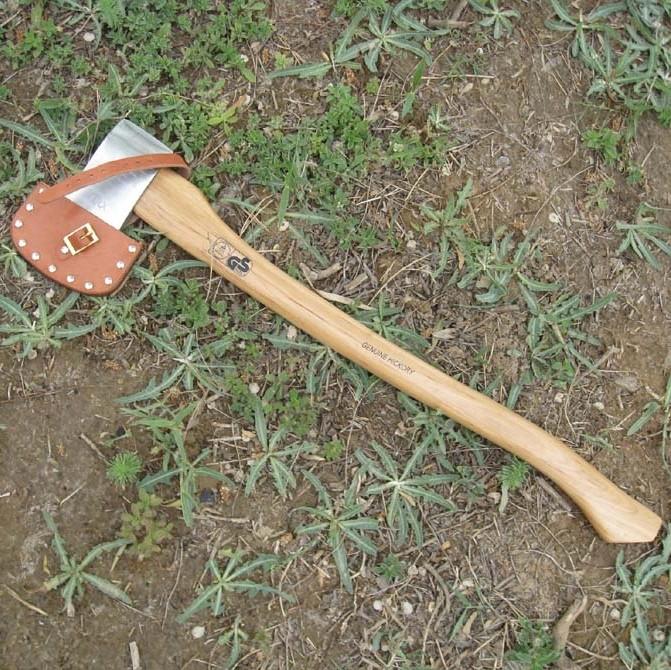 (Preorder) Two-handed long axe polished (RM0 WM Shipping), Furniture ...