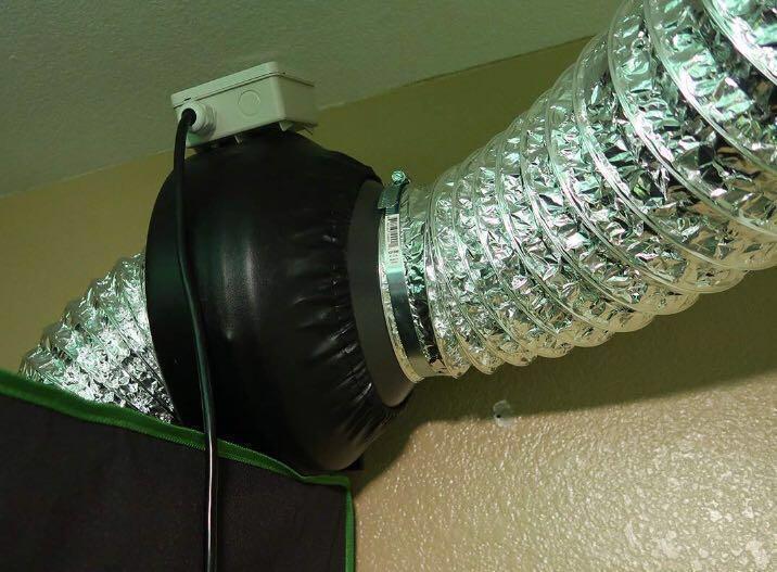 Flexible Duct Silver Aluminium Ventilation Ducting Fan Pipe Foil Cool ...