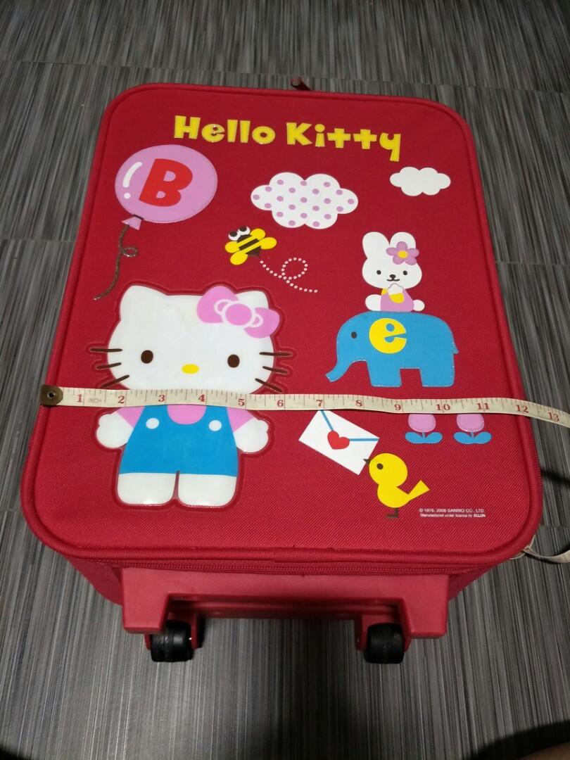 Hello Kitty Luggage, Hobbies & Toys, Travel, Luggage on Carousell