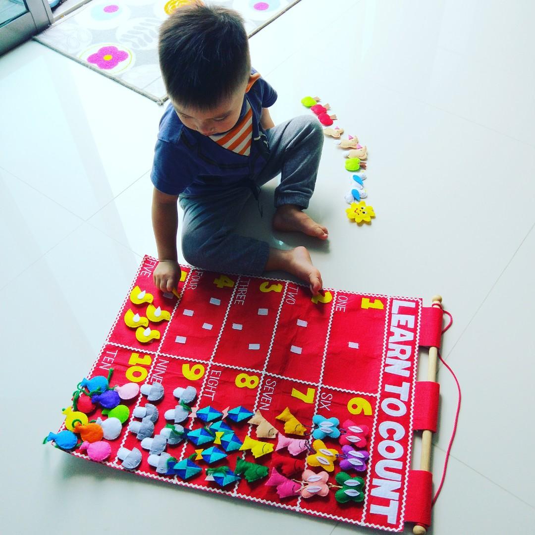 Learn to Count Chart, Babies & Kids, Infant Playtime on Carousell