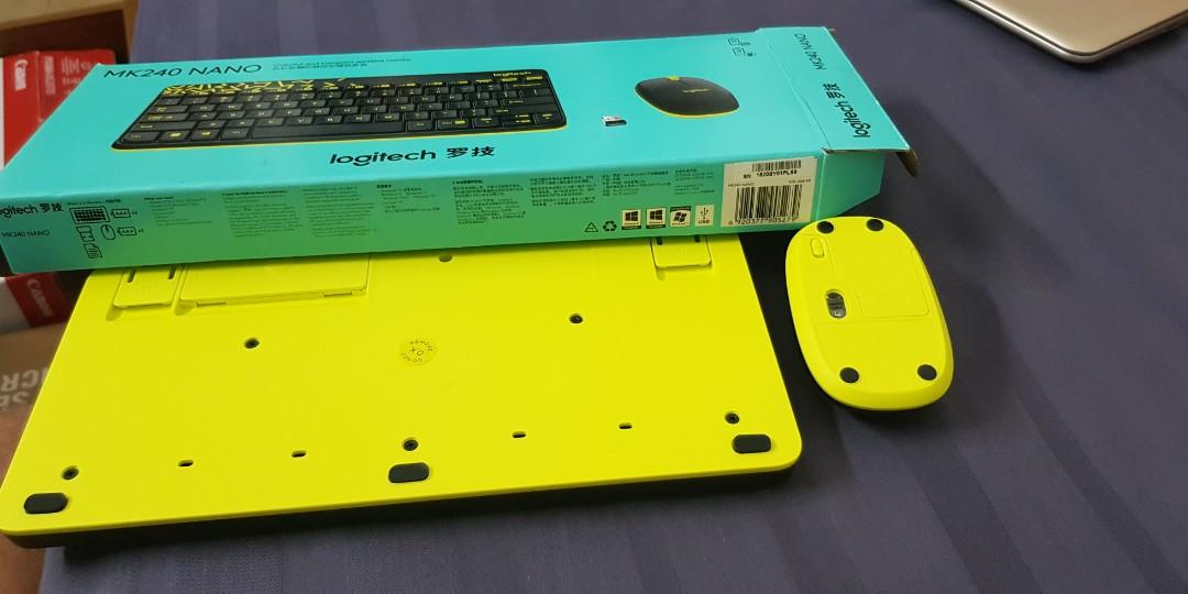 Logitech Keyboard MK240, Computers & Tech, Parts & Accessories ...