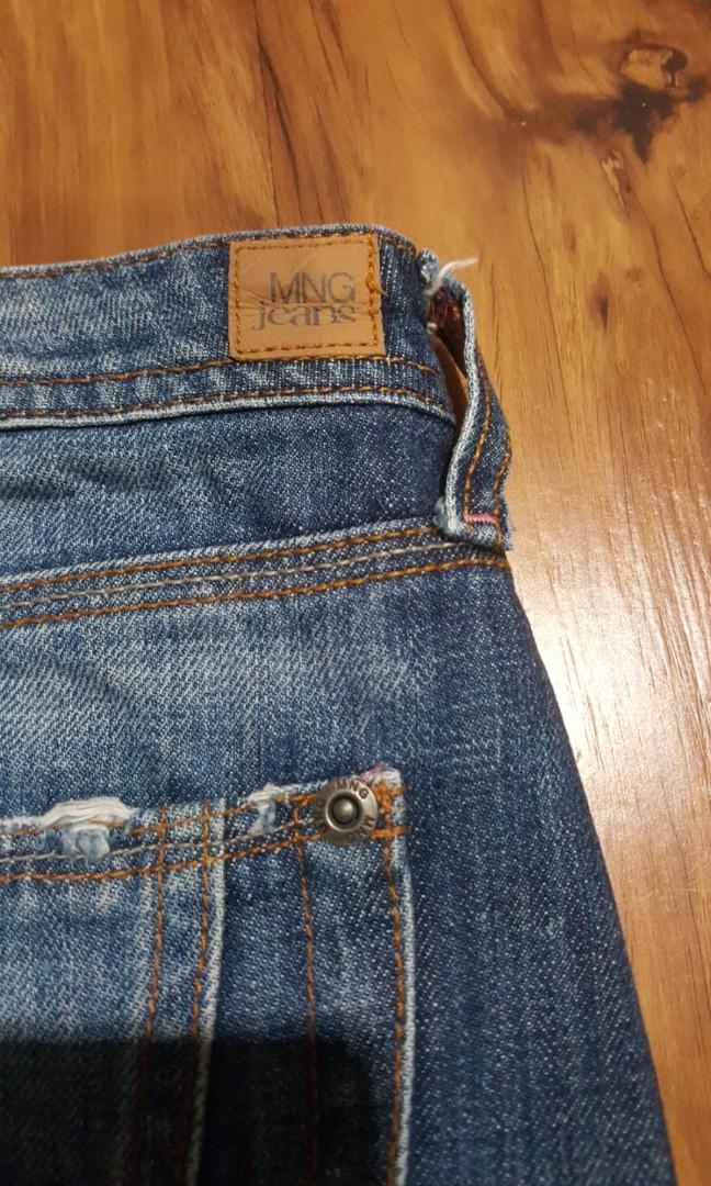 MANGO MNG Denim Skirt, Women's Fashion, Bottoms, Skirts on Carousell