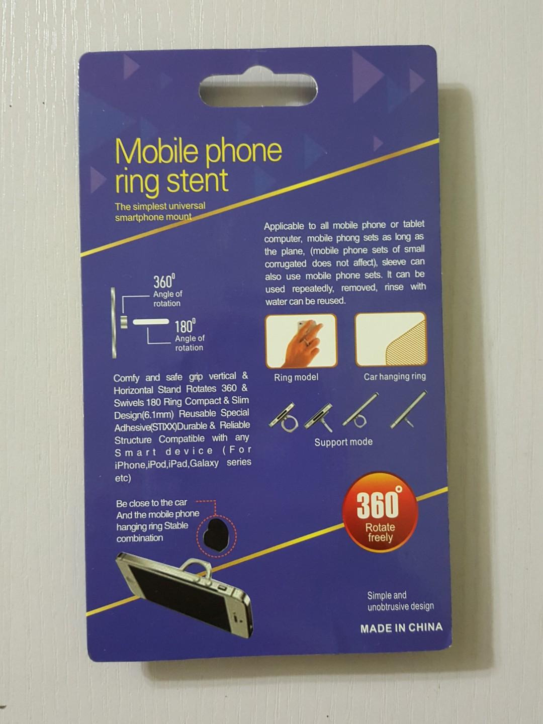 Mobile phone ring, Mobile Phones & Gadgets, Mobile & Gadget Accessories ...
