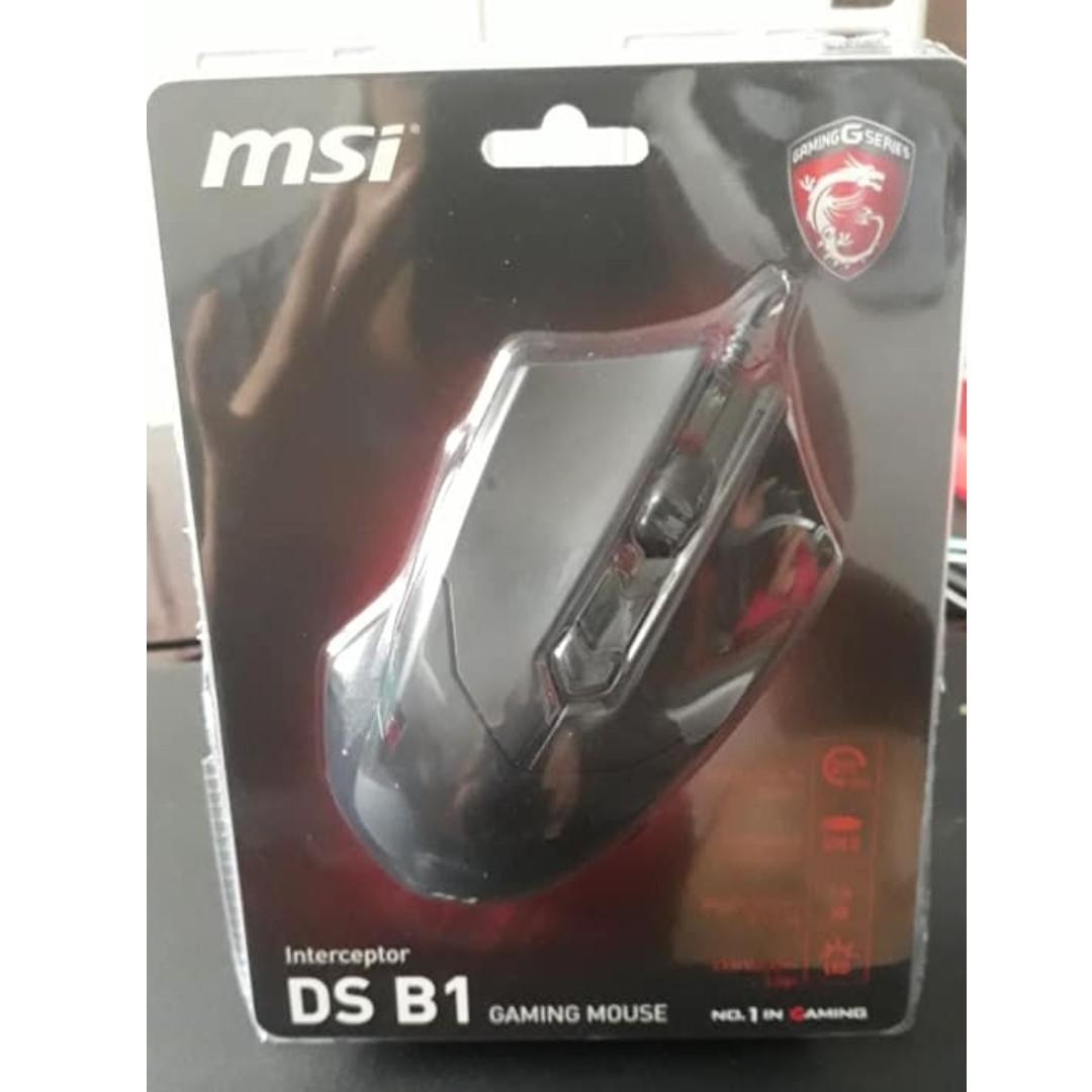 MSI Interceptor DSB1 Gaming Mouse, Computers & Tech, Parts ...
