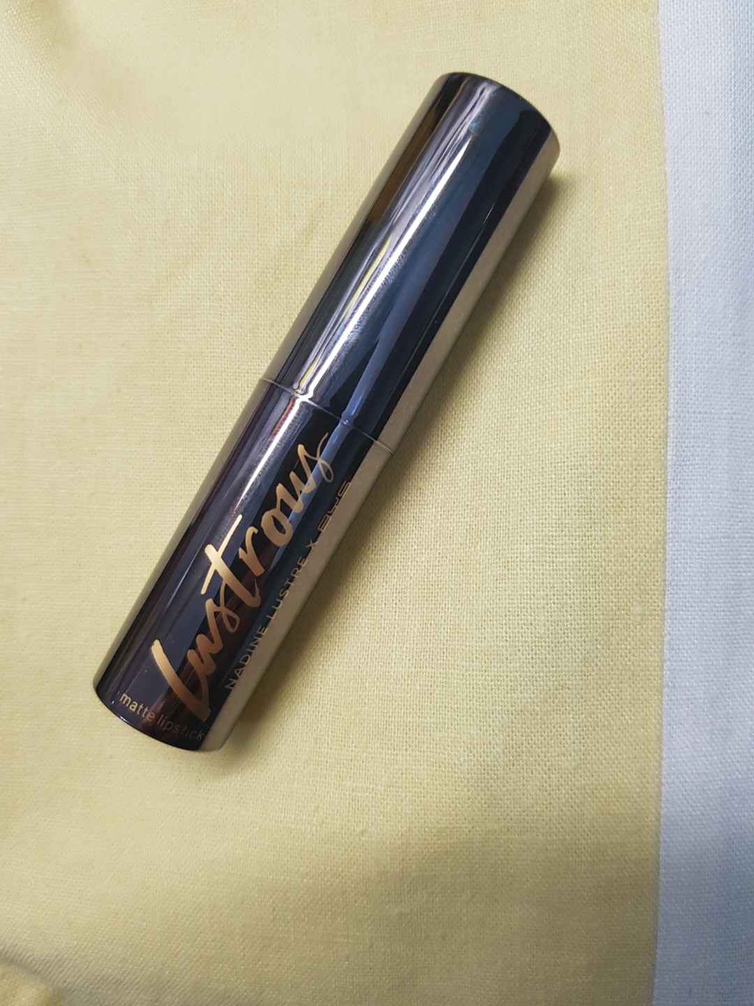 Nadine Lustre x BYS Lustrous matte lipstick in shade Leo, Beauty ...