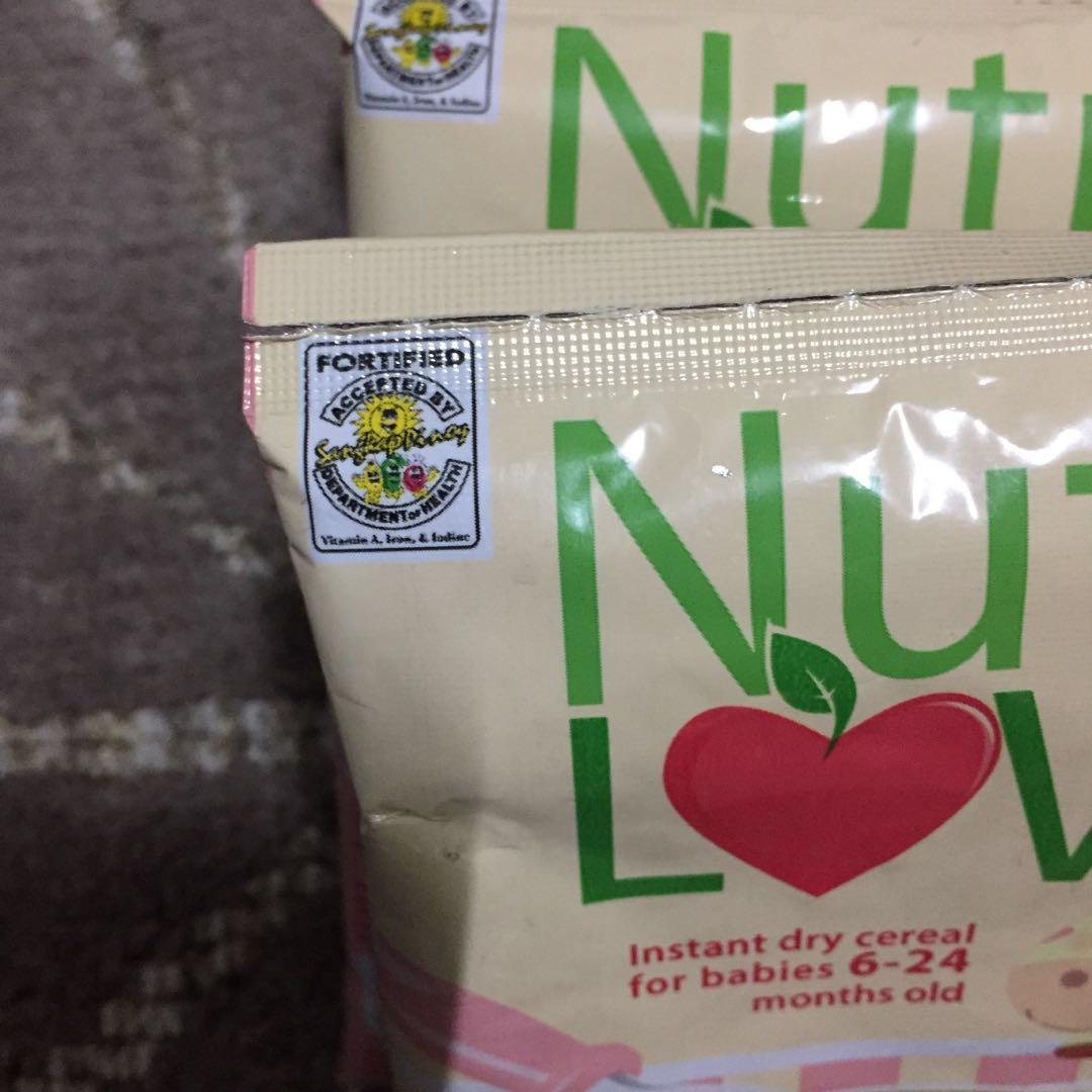 Nutri Love Baby Dry Cereal - Squash Malunggay, Babies & Kids, Nursing ...