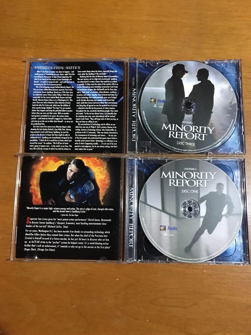 Original Minority Report VCD, Hobbies & Toys, Music & Media, CDs & DVDs ...
