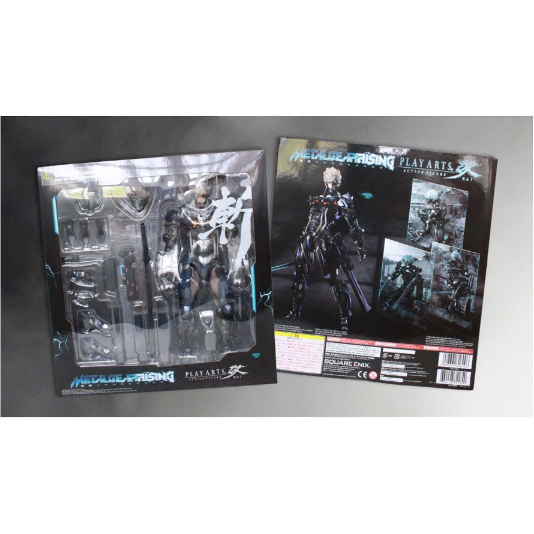 Play Arts Kai Metal Gear Rising: Revengeance Raiden Collectible Figure ...
