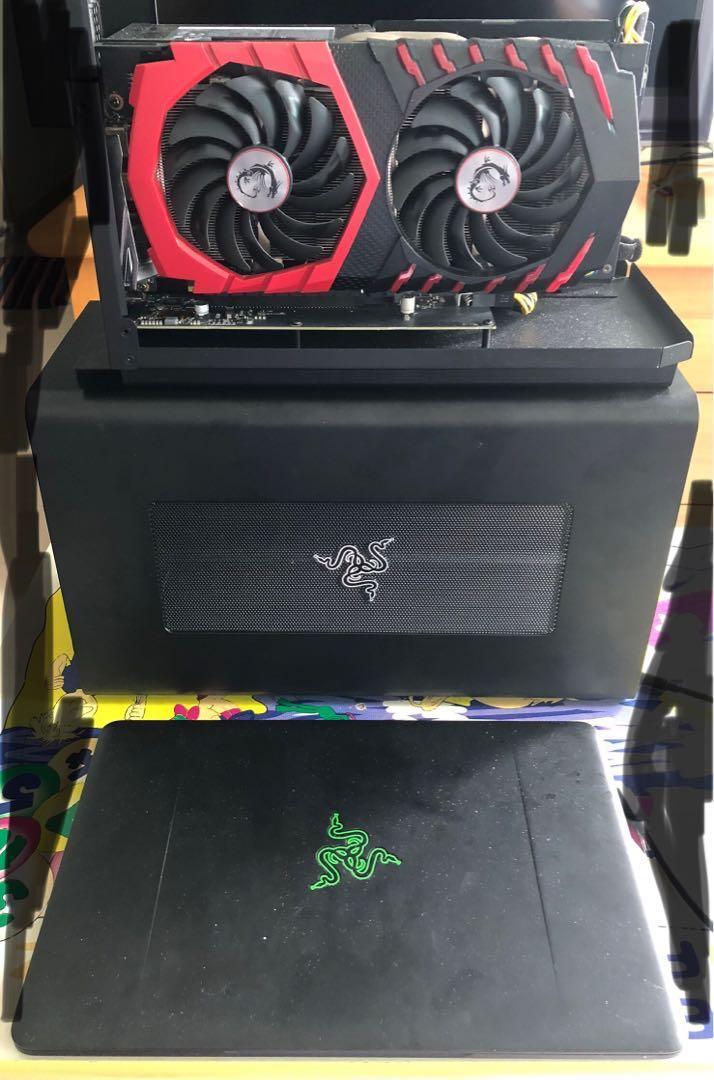 Razer Blade Stealth QHD 連Razer Core X外置盒。不散賣，因要出國小用連MSI GTX 1060 x 6gb ...