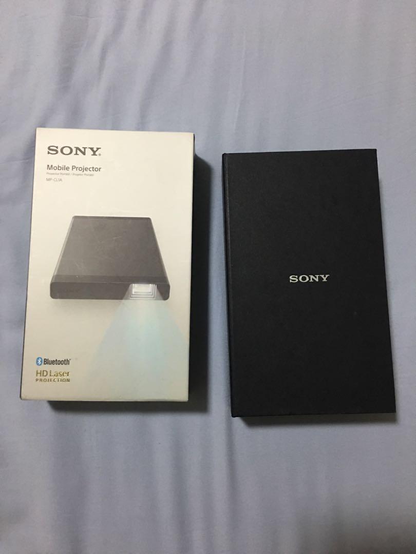 Sony Mobile Projector MP-CL1A, TV & Home Appliances, TV & Entertainment ...