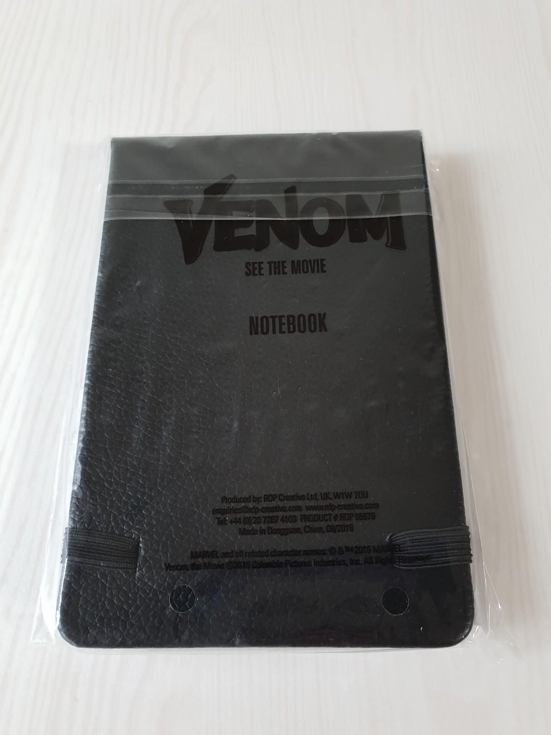 Venom Movie Merchandise Notebook, Everything Else on Carousell