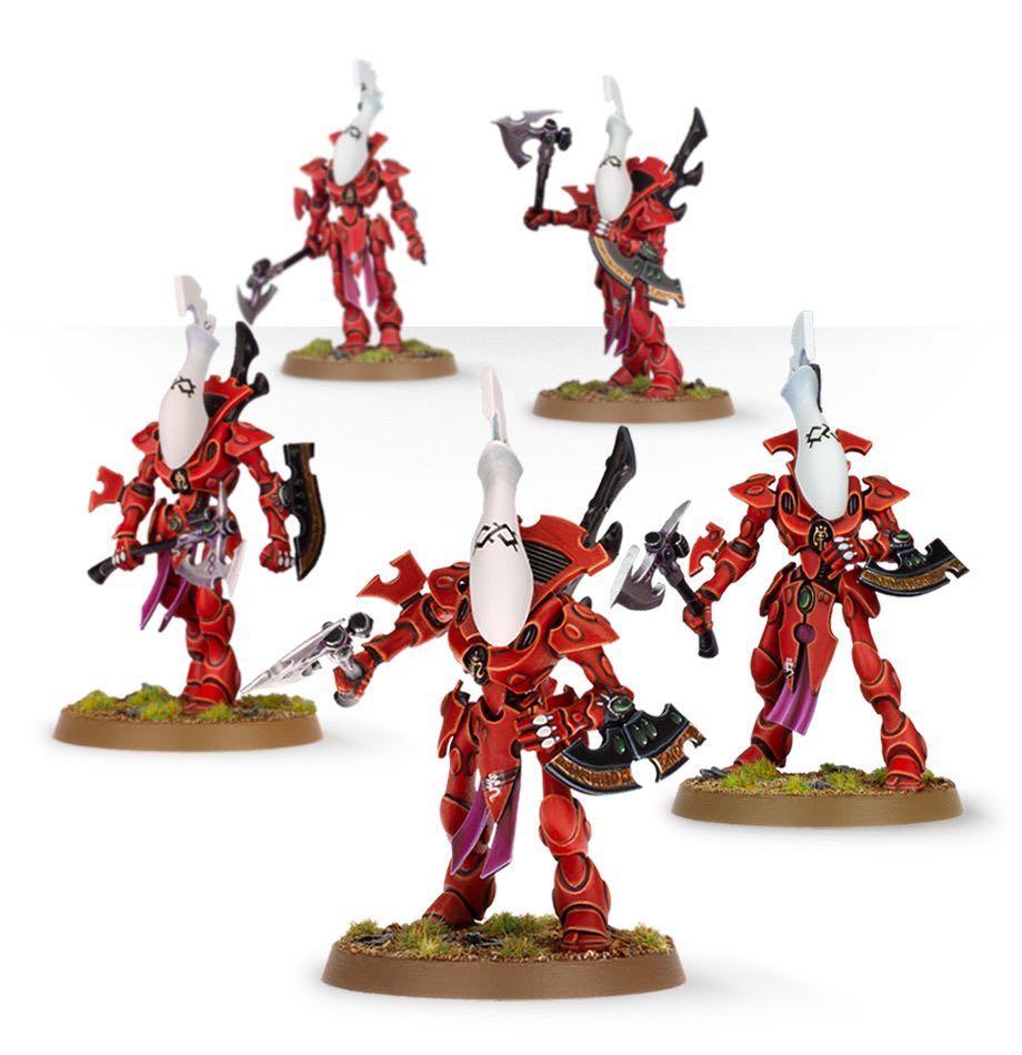 Warhammer 40k Craftworld Eldar Wraith Guards Wraithblades, Hobbies ...