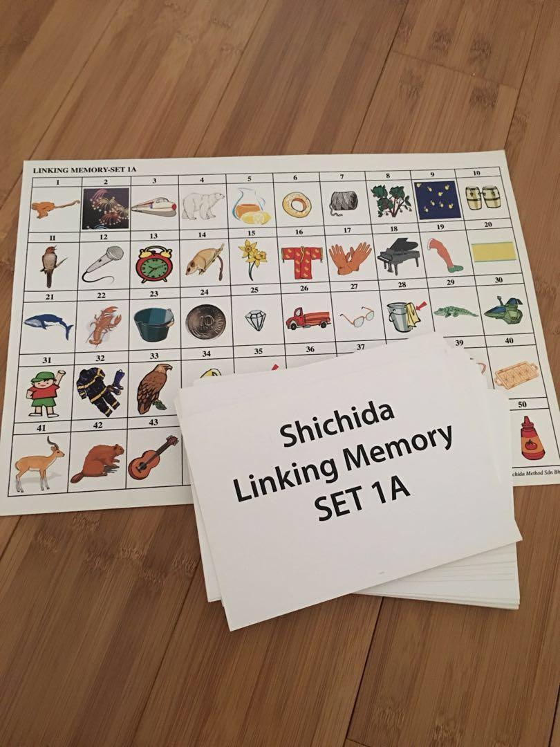 Price drop!!!Linking memory set 1a w flash cards, Hobbies & Toys ...