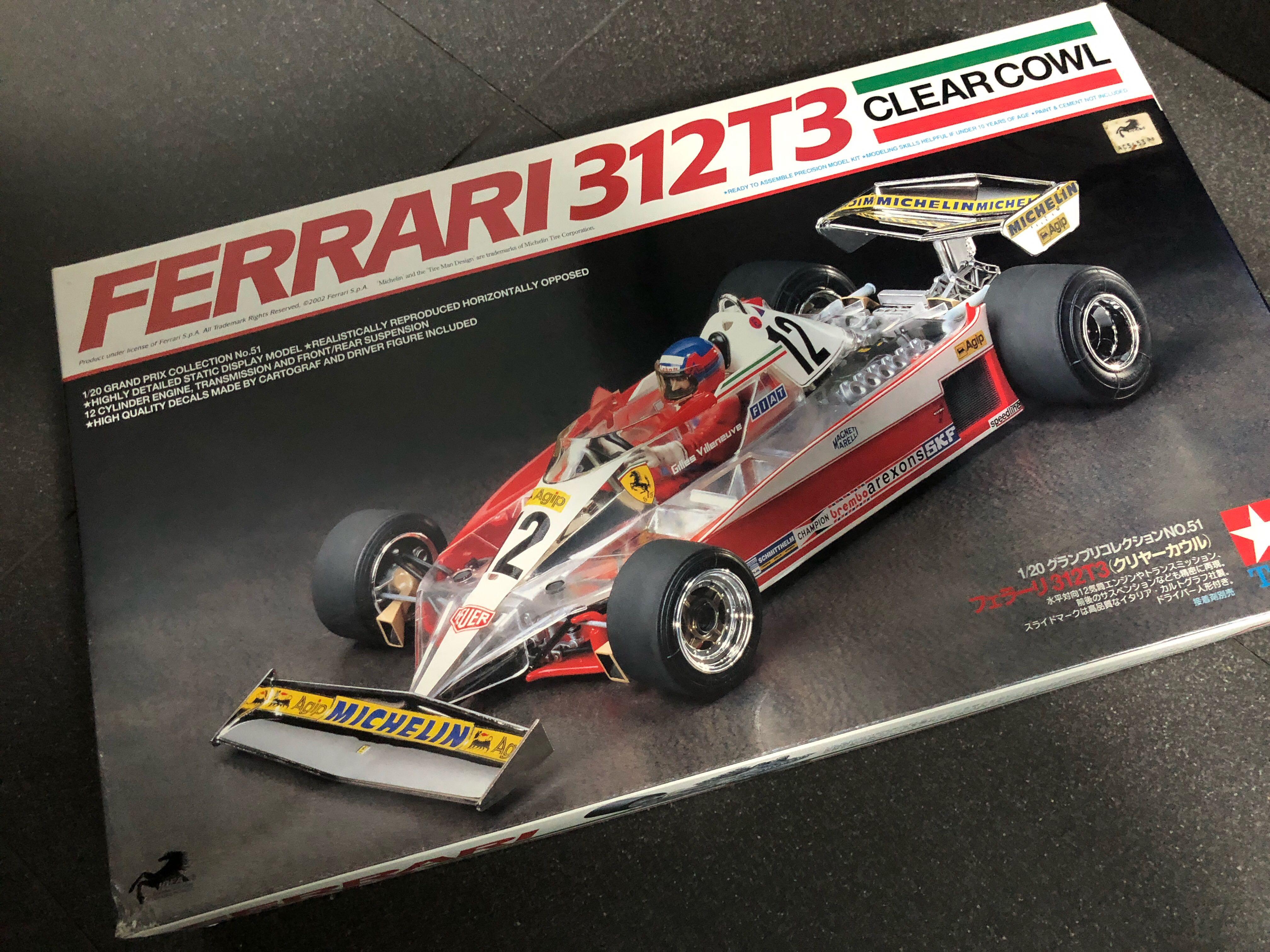 1/20 Ferrari 312T3 race car from Tamiya, Hobbies & Toys, Toys & Games ...