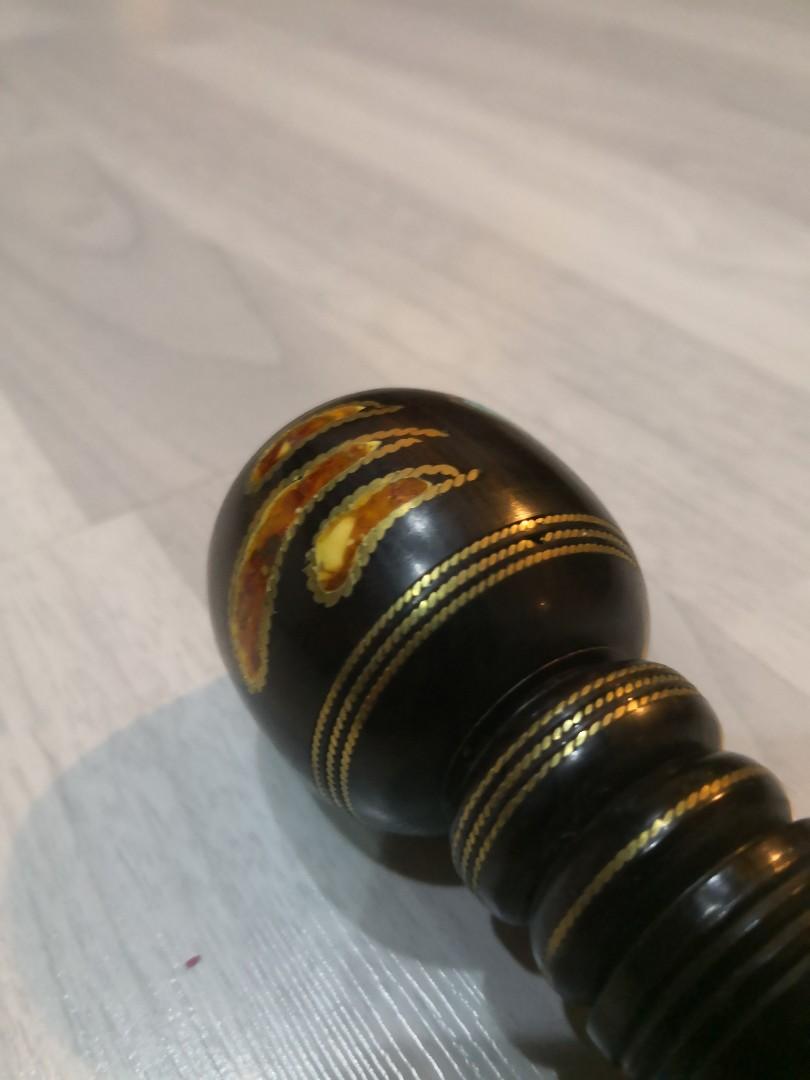 Abanos Wood Walking Stick from Turkey, Everything Else on Carousell