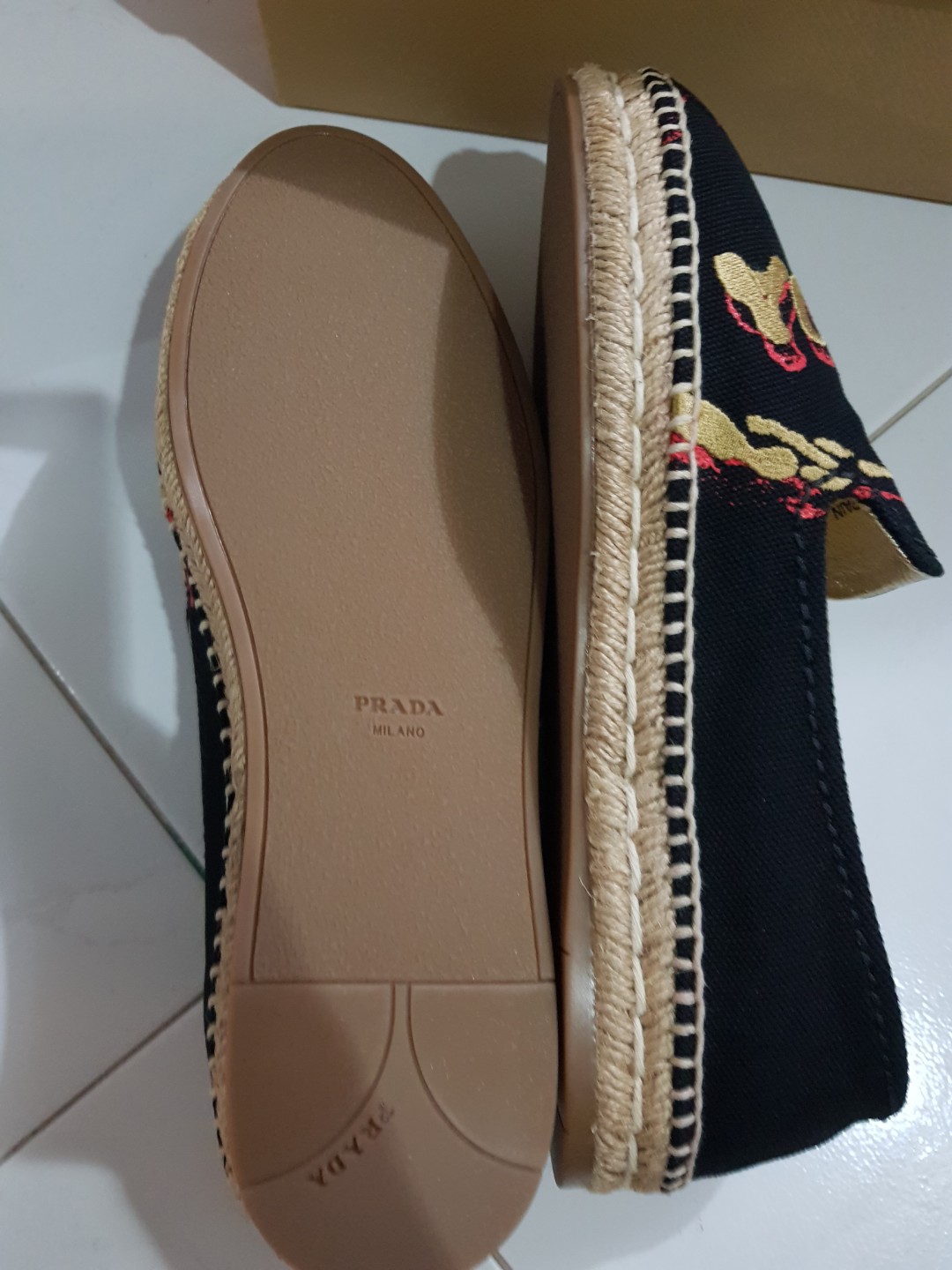 BNIB Prada shoes, Women's Fashion, Footwear, Flats on Carousell