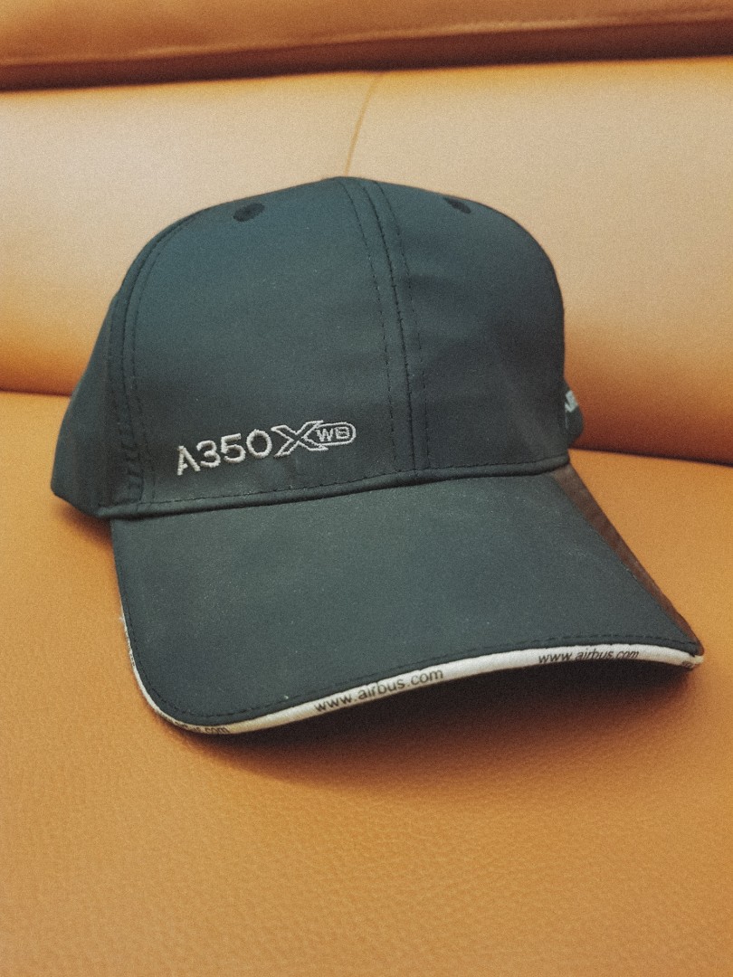 BNWT Limited Edition Airbus A350 XWB Carbon Fibre Inaugural Flight Cap ...