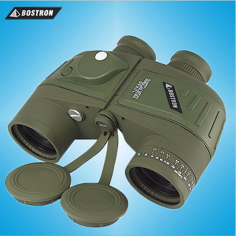 Brand New - Bostron 10x50 Binocular w built in range finder & compass ideal for birdwatching ...