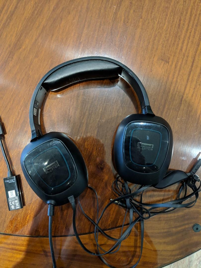 Creative Sound Blaster Tactic3D Sigma Headset, Audio, Headphones ...