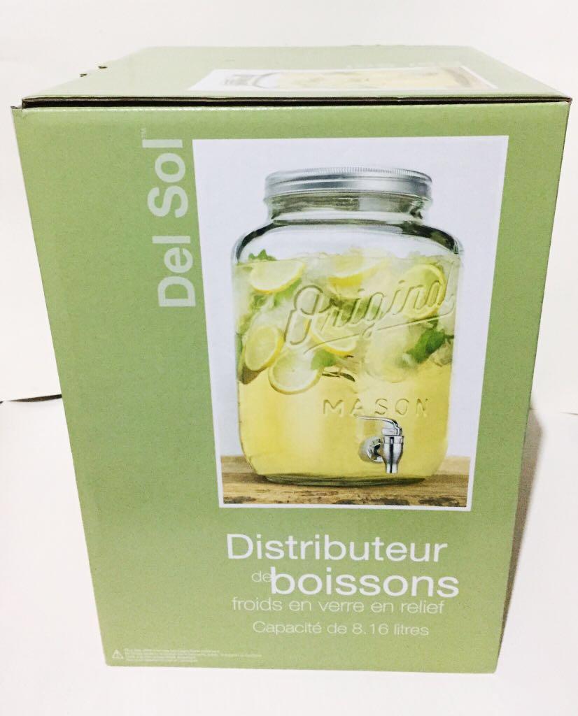 Del Sol Beverage Dispenser (2.15gal), TV & Home Appliances, Kitchen ...