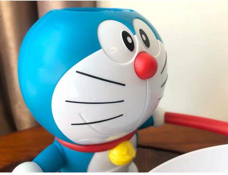 DORAEMON 2 IN 1 POPCORN BUCKET TUMBER CUP MUG FIGURE FIGURES FIGURINE ...