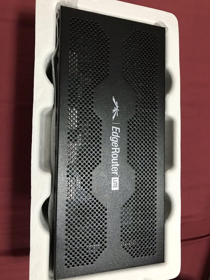 EdgeMax EdgeRouter Lite, Computers & Tech, Parts & Accessories ...