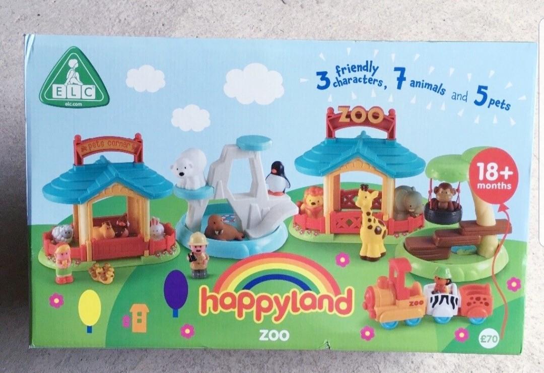 ELC Happyland Zoo Playset, Hobbies & Toys, Toys & Games on Carousell