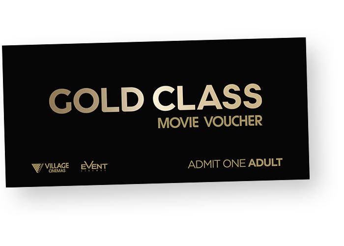 Gold class movie tickets, Tickets & Vouchers, Vouchers on Carousell