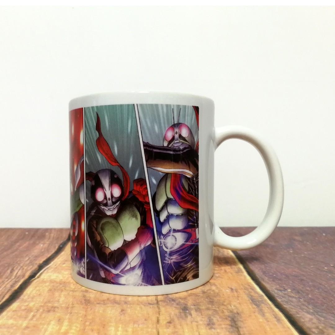 KAMEN RIDER VINTAGE PRINTED MUG, Furniture & Home Living, Kitchenware ...