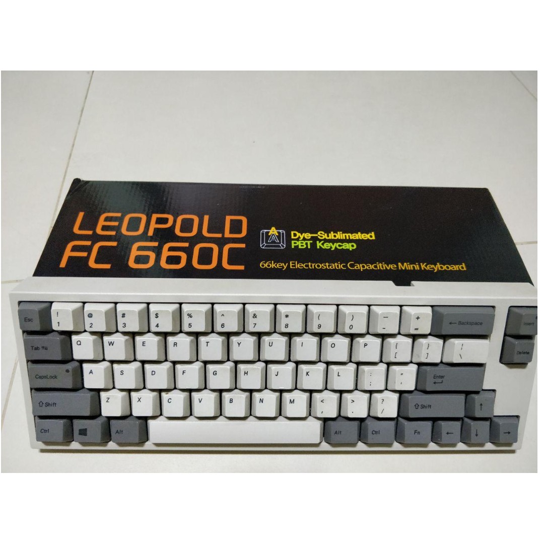 Leopold FC660C Topre, Computers & Tech, Parts & Accessories, Computer Keyboard on Carousell