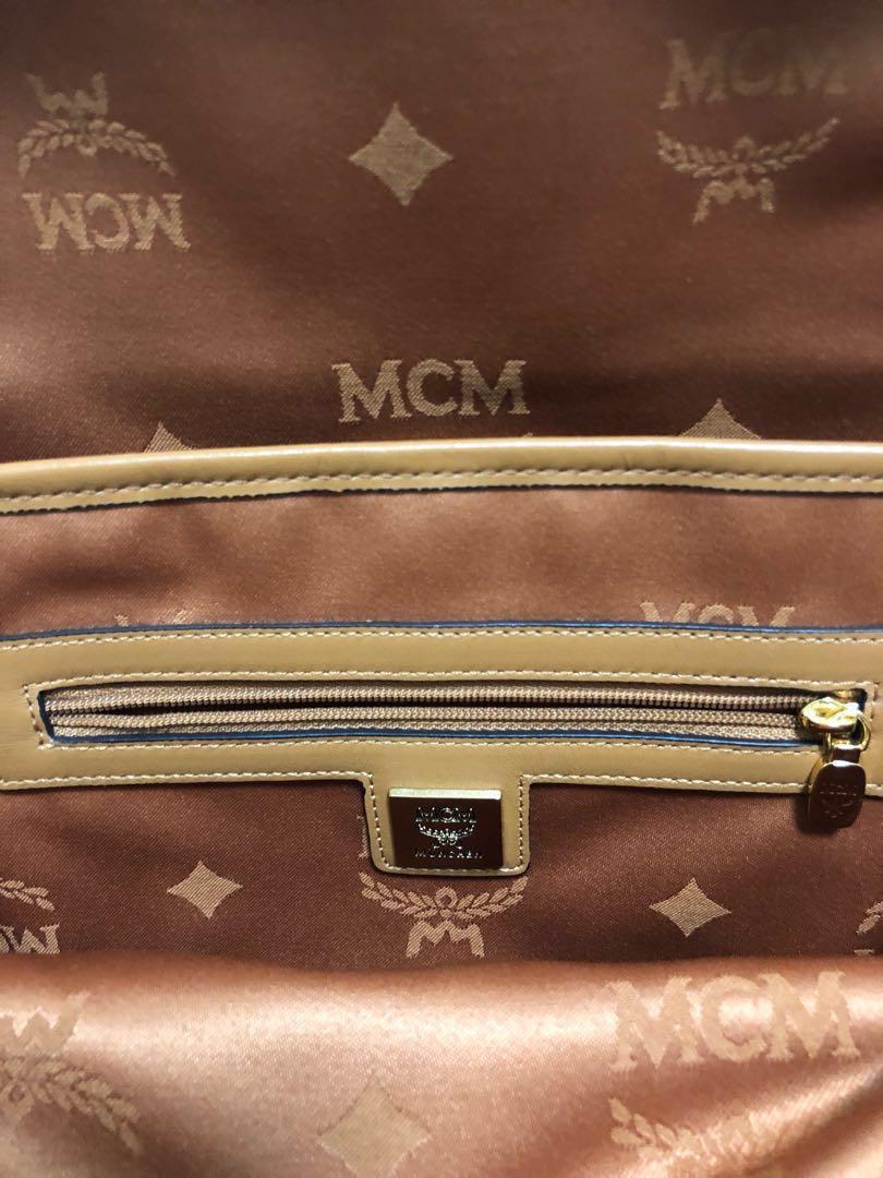 MCM backpack - Duke Visetos medium in signature cognac, Men's Fashion ...