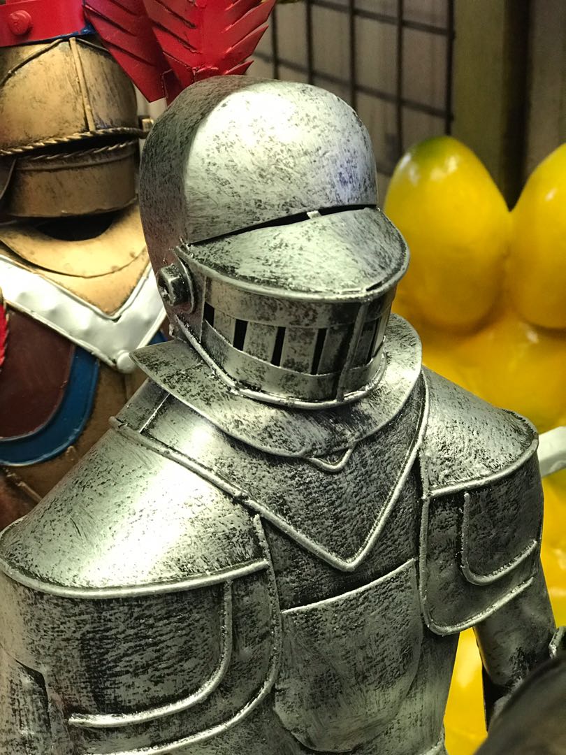 Medieval armor display, Furniture & Home Living, Furniture, Shelves ...