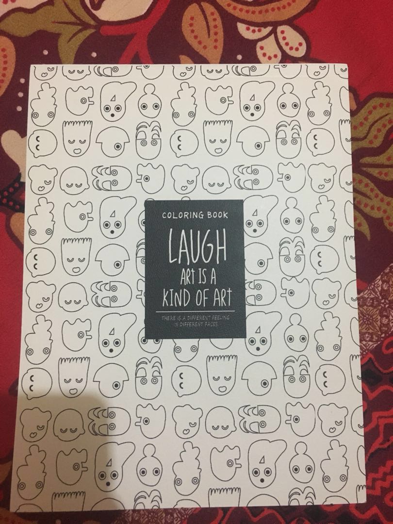 Miniso Coloring book, Buku & Alat Tulis, Buku Anak-Anak di Carousell