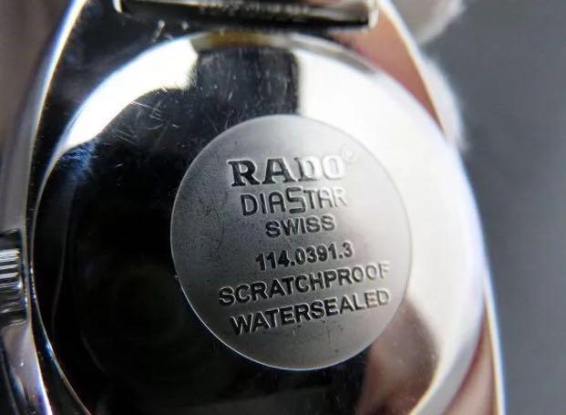 ORIGINAL RADO Diastar swiss 063 R12391633 for men, Luxury, Watches on ...
