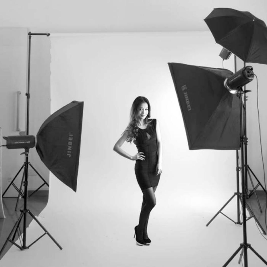 Proocam BG-300 3 X 3 meter photo studio backdrop background stand heavy ...
