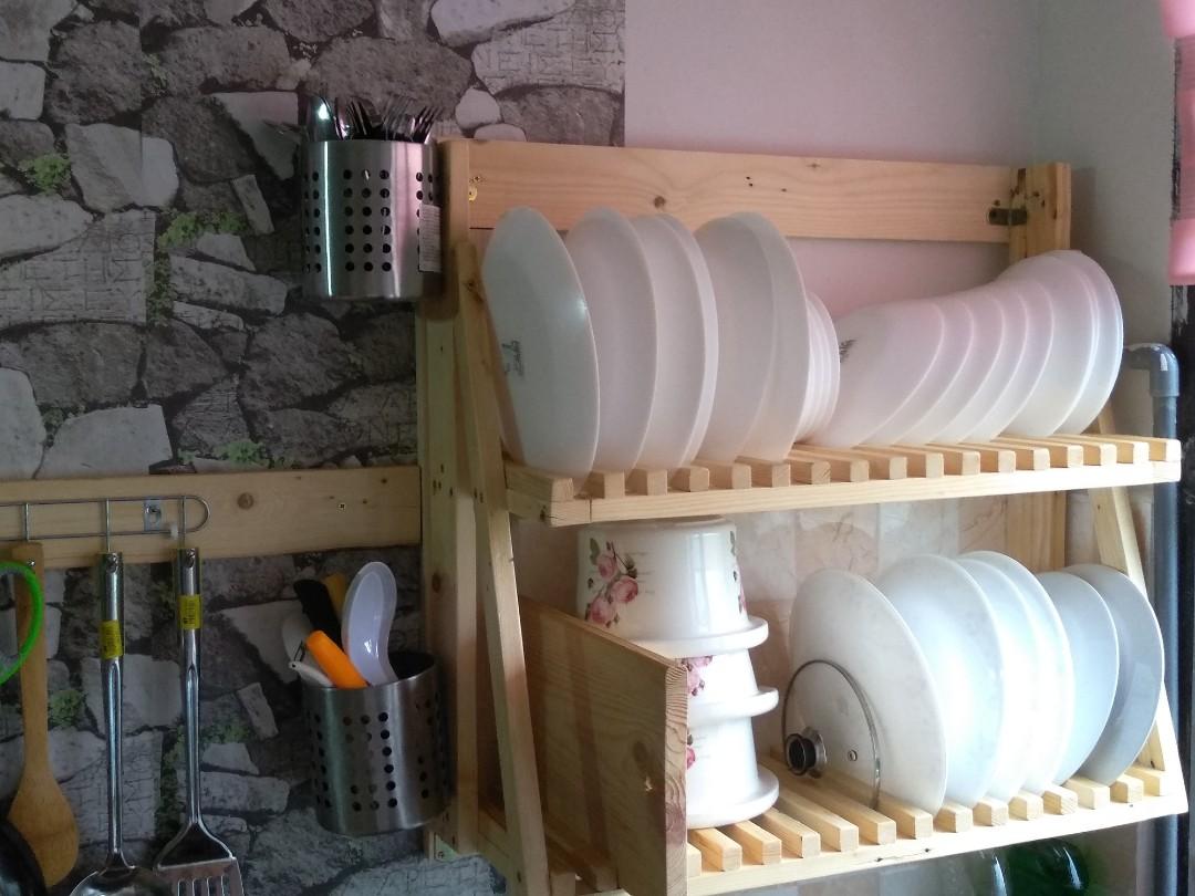 Rak pinggan, Furniture & Home Living, Bathroom & Kitchen Fixtures on ...