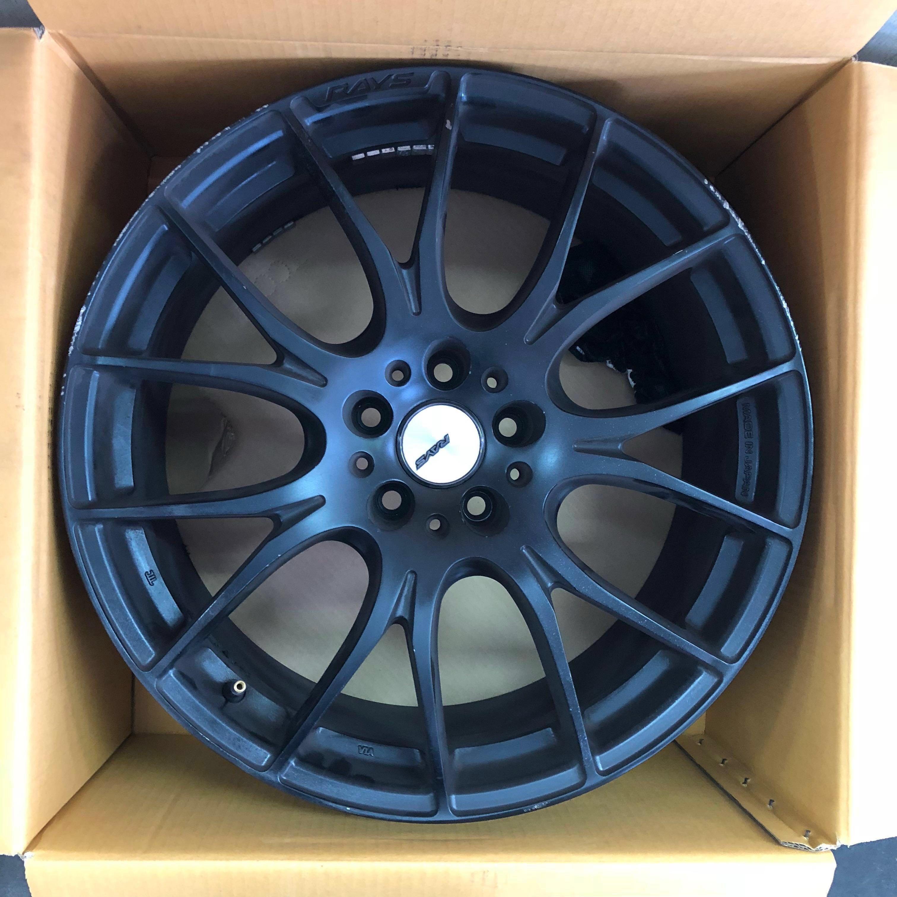 RAYS 19” Rims Homura 2x7R (PCD: 5x112), Car Accessories, Tyres & Rims ...