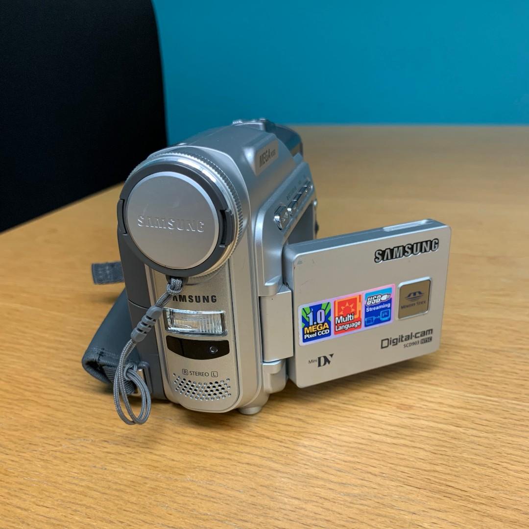 Samsung SCD-903 Mini DV Camcorder, Photography, Video Cameras on Carousell