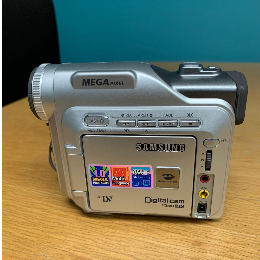 Samsung SCD-903 Mini DV Camcorder, Photography, Video Cameras on Carousell