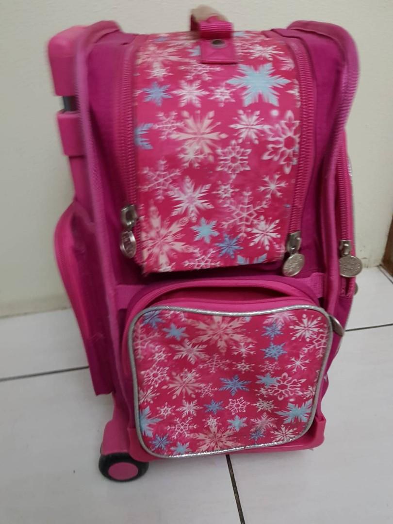 SINULOG SALE!!! SELLING PRELOVED FROZEN/ELSA & ANNA PINK TROLLEY SCHOOL ...