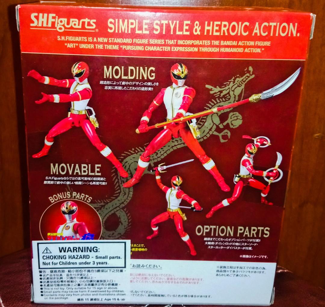 S.H.Figuarts Super Sentai Dairanger Ryuranger, Hobbies & Toys, Toys ...