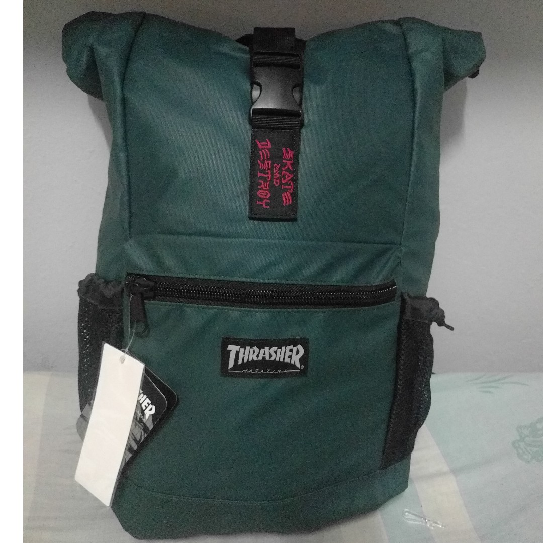 Thrasher Backpack, Men's Fashion, Bags, Backpacks on Carousell