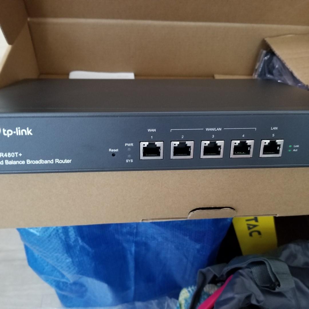 TP Link Load Balance Broadband Router, 電腦＆科技, 電腦周邊及配件, Wifi及上網相關產品 ...