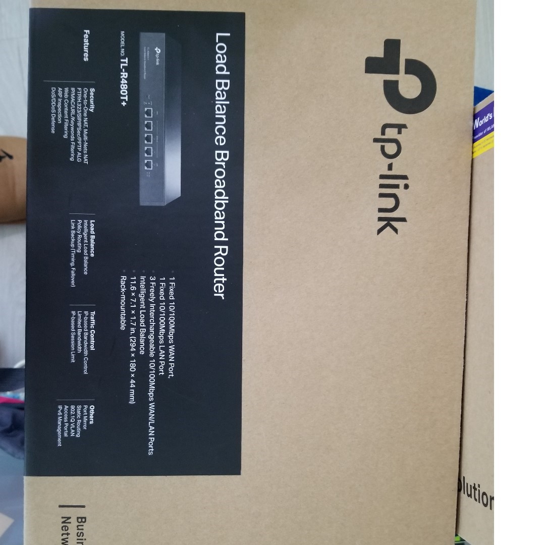 TP Link Load Balance Broadband Router, 電腦＆科技, 電腦周邊及配件, Wifi及上網相關產品 ...